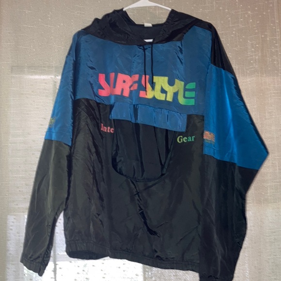 surf style | Jackets & Coats | Retro Surf Style Nylon Jacket | Poshmark